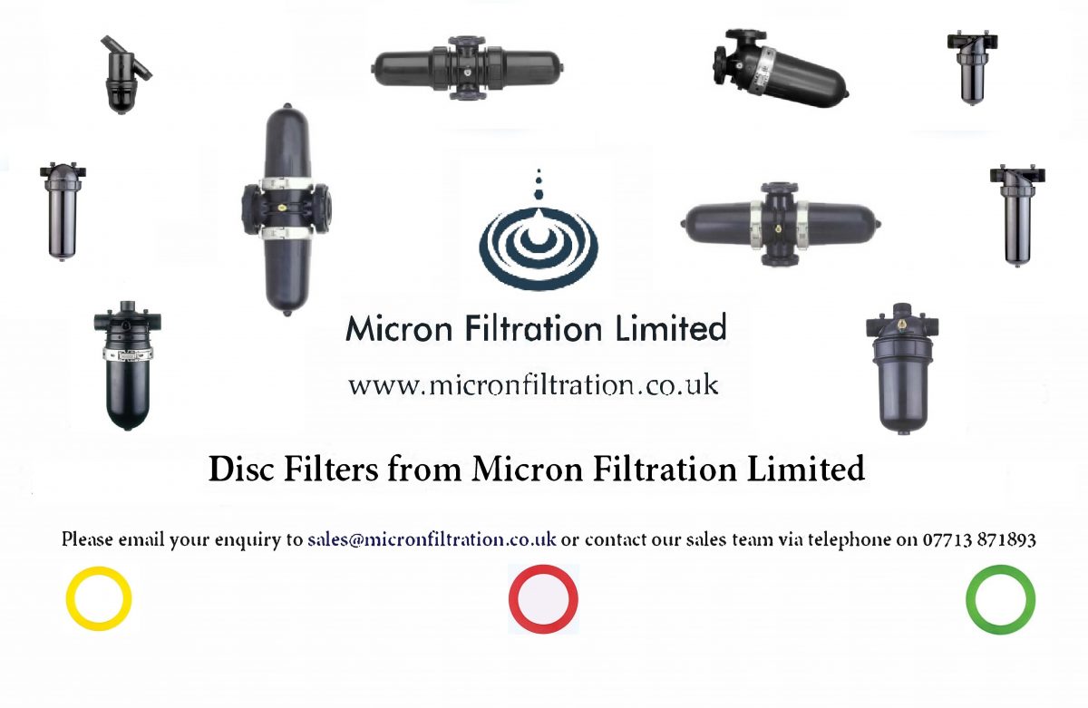 Manual Disc Filters - MICRON FILTRATION LIMITED